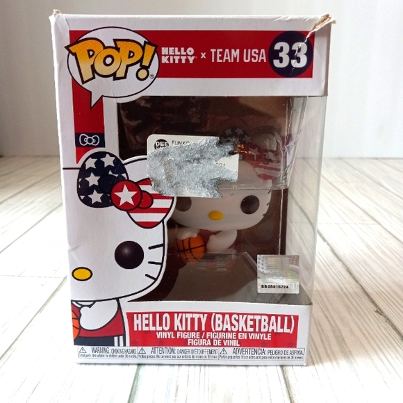 Funko | Toys | Hello Kitty Basketball Team Usa Funko Pop | Poshmark
